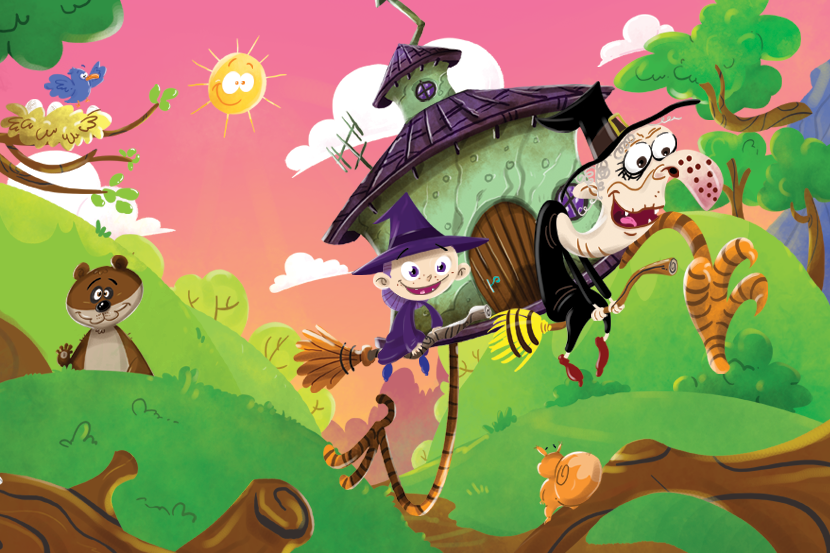 Замислете вештерка што не сака да прави лоши работи, што сака да мириса ...